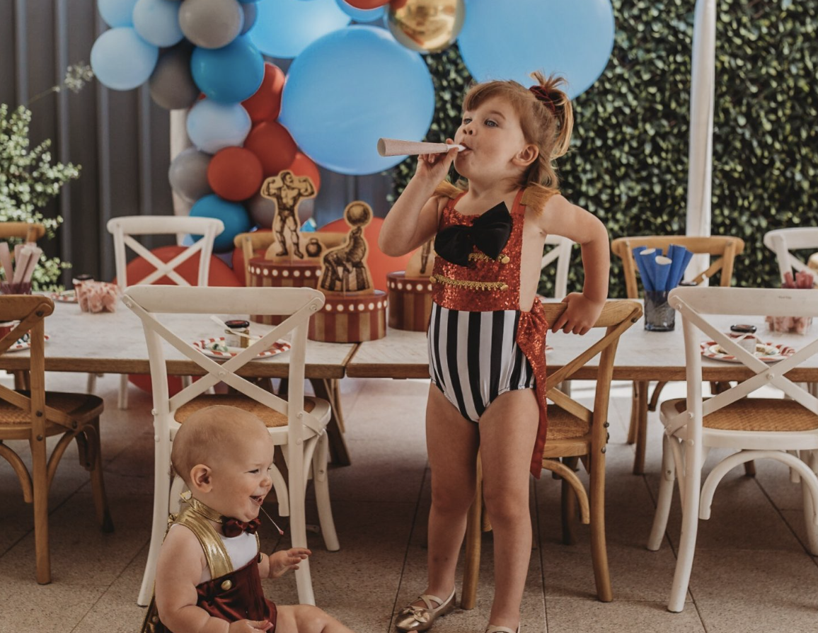 Vintage Carnival Joint Birthday Party – Loxley turns One & Alaska Turns ...